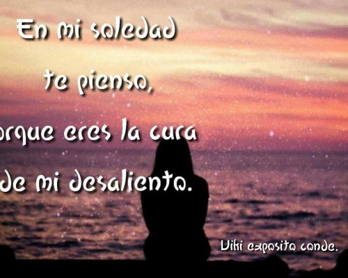 Poema "soledad insolente " por viki | Poematrix